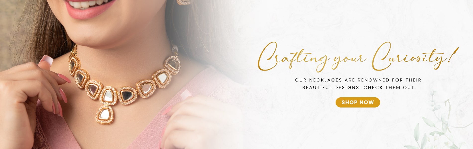 Necklaces for Girls | Elegant & Trendy Gold Designs | Jadeno